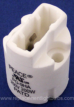 Peace PG-9HA Golo SC-902 G9 250V 200W Lamp, Light Bulb Socket